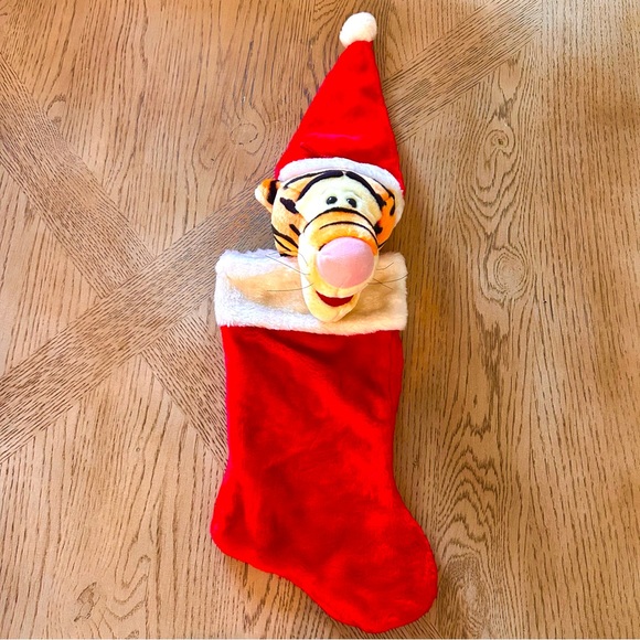 Disney | Holiday | Disney Winnie The Pooh Tigger Christmas Stocking ...